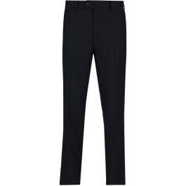 Carducci Sterio Fine Check Trouser Mens Dark Navy | John Craig