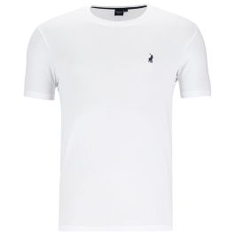 Polo Mens Crew Neck Tshirt White | John Craig