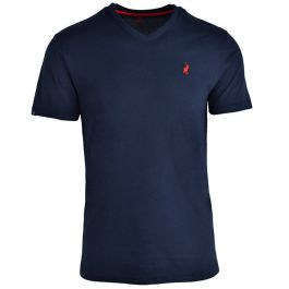 Polo Mens V-Neck T-Shirt Navy | John Craig