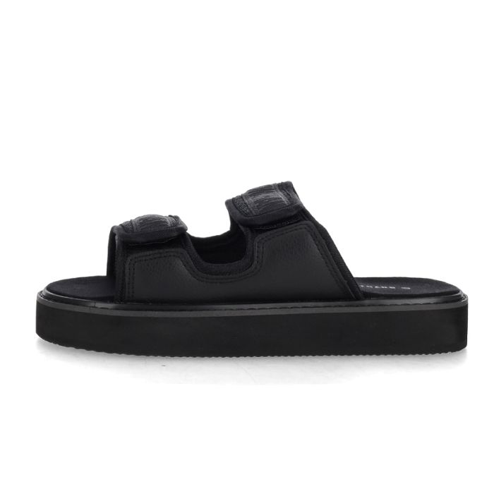 Jonathan D Jude Sandals Mens Black|John Craig
