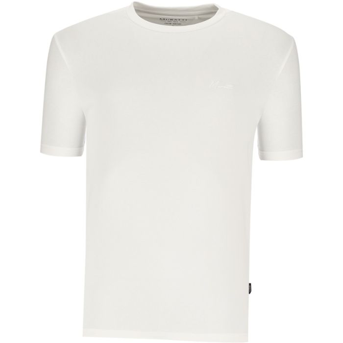 Muratti Basic Crewneck T-shirt Mens Cloud White|John Craig