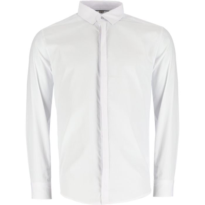 Muratti Plaquet Shirt Mens White | John Craig Formalwear