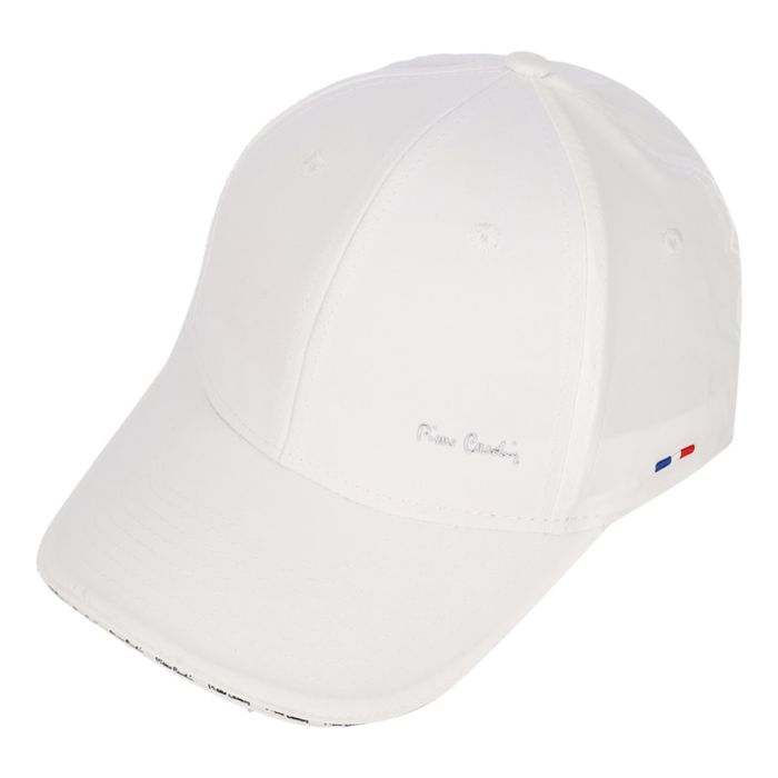 Pierre Cardin Mens Lyon Cap White | John Craig