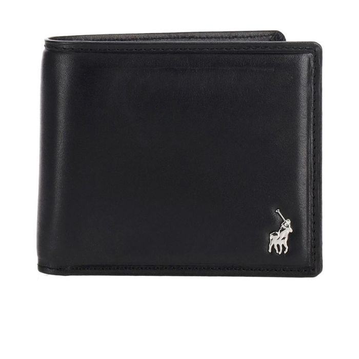 Polo Card Wallet Nappa Black|John Craig